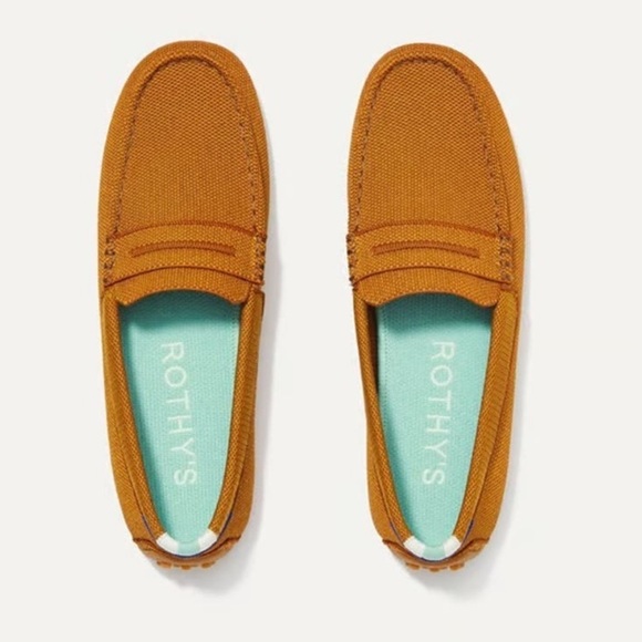 Rothy's | Shoes | Rothys The Driver In Cognac Slip On Loafers Flat ...